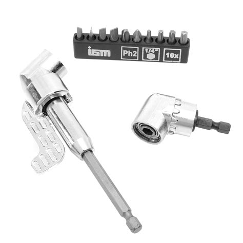 Phenofice Socket Wrench Adapter Silver 1 Set