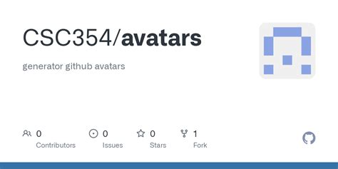 GitHub CSC Avatars Generator Github Avatars