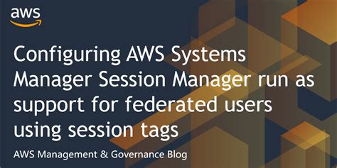 Configuring Aws Systems Manager Session Manager Run As Support For