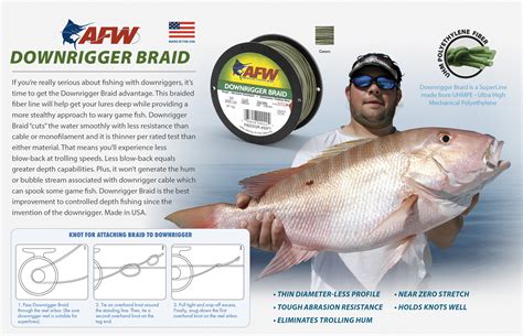 What Size Braid For Downrigger At Raymond Falgoust Blog