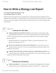 How To Write A Biology Lab Report With Pictures WikiHow Pdf 1 20 23 11 25 AM How To Write A