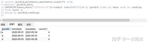 Mysql 计算连续日期天数 知乎
