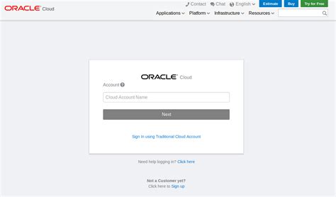 Run Like Hell Oracle Cloud Login
