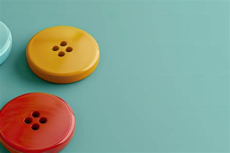 Three Different Colored Buttons With Different Colors And Sizes Of Colors Premium Ai Generated
