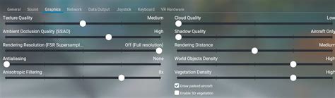 XP Advice On Graphics Settings As Images Are Quite Blurry XP Rendering Options FPS