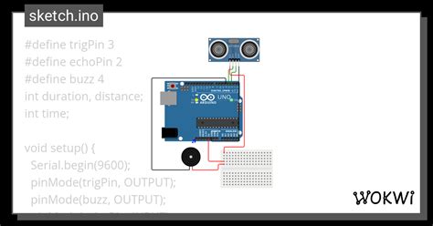 Ultrasonik Ryan Wokwi Esp32 Stm32 Arduino Simulator