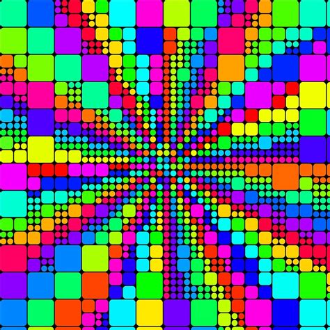 Download Pattern Squares Colorful Royalty Free Stock Illustration