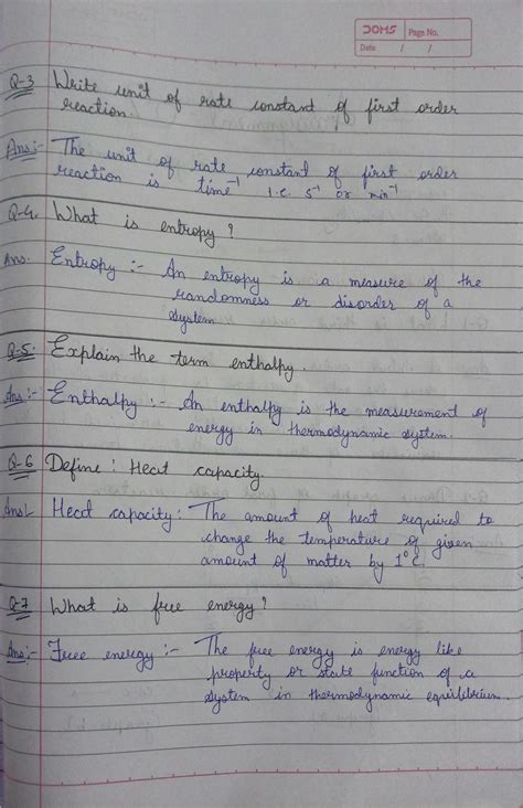 Solution Entropy And Enthalpy And Collision Theory Studypool