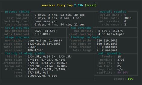 Fuzzing Irssi