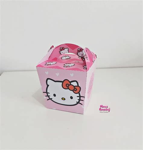 Kit Caixas Hello Kitty 40 Itens Elo7 Produtos Especiais