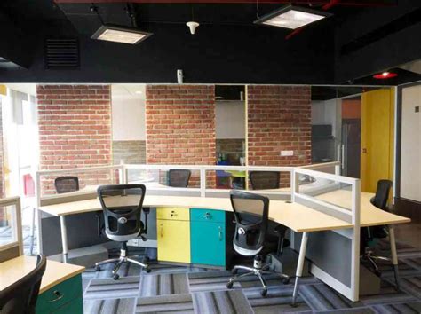 Stylish Workstation Design By Swiftpro Interior Designers Pvt Ltd Kreatecube
