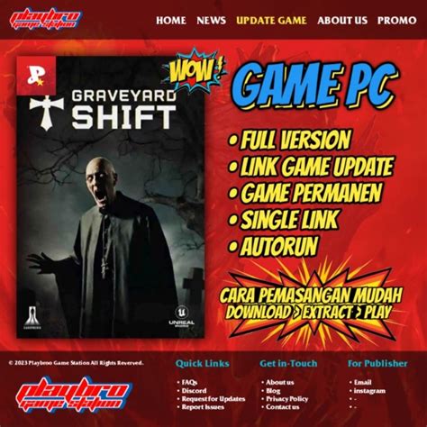 Jual Graveyard Shift Game Pc Laptop Download To Play Bro Shopee