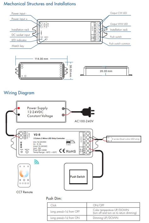1CH 5A 12 24VDC 2 Wires CCT CV Controller V2 S V2 S