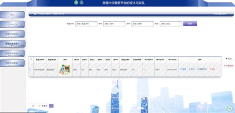 基于SSM的房屋租赁系统 计算机源码 软件工程专业源码成品 小熊源码网