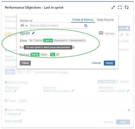 New Sprint Metrics For Jira With Performance Objectives App