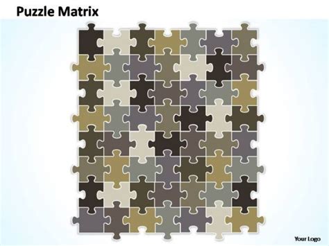 Powerpoint Template Leadership Rectangular Jigsaw Puzzle Ppt Designs