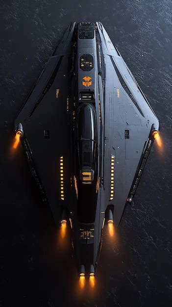 Quothightech Space Shuttle With Angular Aerodynamic Designquot