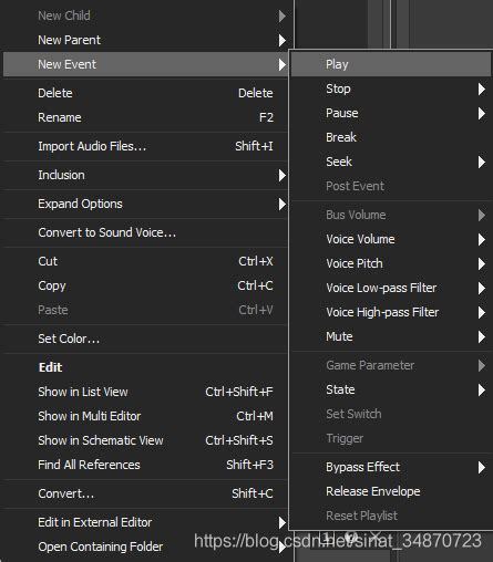 【游戏音效】unity集成wwise并进行开发的全流程教程（二）wwise项目 unity wwise音效 csdn博客