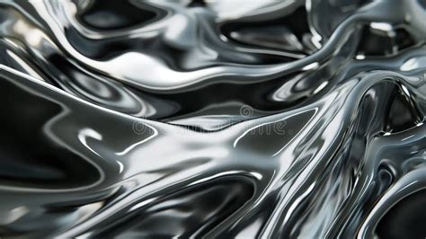 Abstract Liquid Metal Surface Stock Illustration Illustration Of Closeup Material 312350315