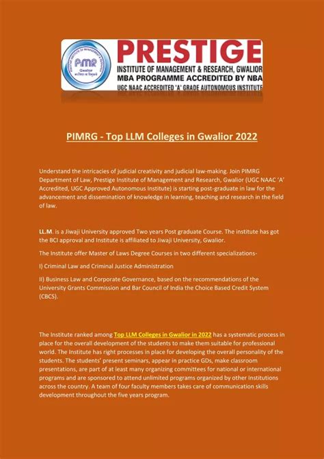 Ppt Top Llm Colleges In Gwalior 2022 Powerpoint Presentation Free Download Id11628227