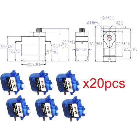 Wholesale Feetech Fs90 Analog Servo 180 Degree Angle X20