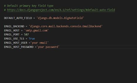 GitHub Joshikhyati Django Register Email Verification