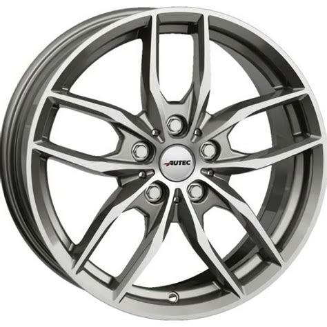 Литые диски Autec Bavaris R17 W7.5 PCD5x112 ET30 DIA66.6 (titan silver ...