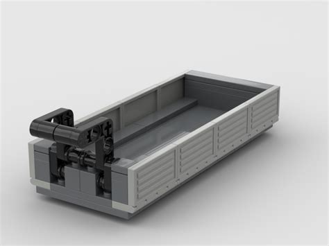 Lego Moc Container Lkw V2 By Mark19817 Rebrickable Build With Lego