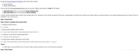 Wsl2 Docker镜像存储位置修改docker Wsl地址 Csdn博客