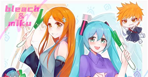 Hatsune Miku Vocaloid Grim Reaper Mikuandbleach Pixiv