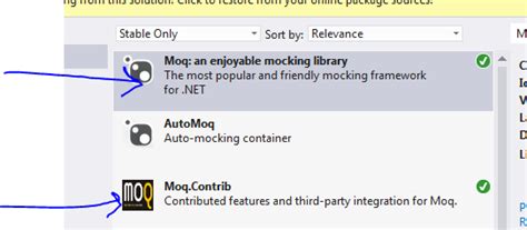 Net Different Moq Or The Same Stack Overflow