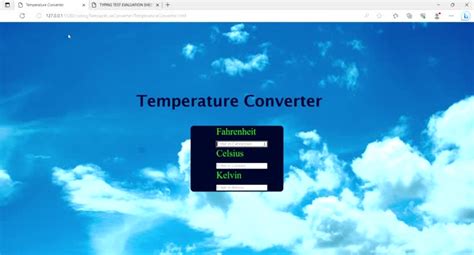 Damini Jadon On Linkedin Connections Bharatintern Temperatureconverter Project Intern Html
