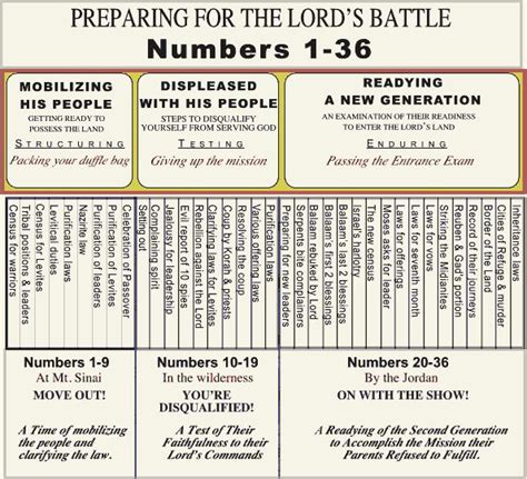 Book Of Numbers Preparing For The Lords Battle Book Of Romans