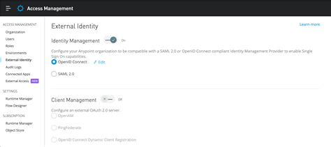 Setting Up OpenID Connect In MuleSoft Anypoint Curity Identity Server
