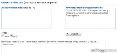Block Low Paying Google AdSense Ads SpBlogger