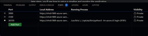 az login does not work in codespaces in browser · issue 1006 · azure