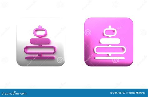 A Colorful Pyramid Structure An Abstract Concept Representing Hierarchy And Order Hierarchical