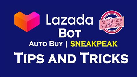 lazada bot sneak peak auto buy [beta version] youtube