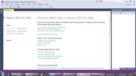 Aspnet Mvc Tutorial Installing The Required Tools Youtube