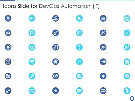 Icons Slide For Devops Automation It Devops Automation It Ppt Summary Presentation Graphics