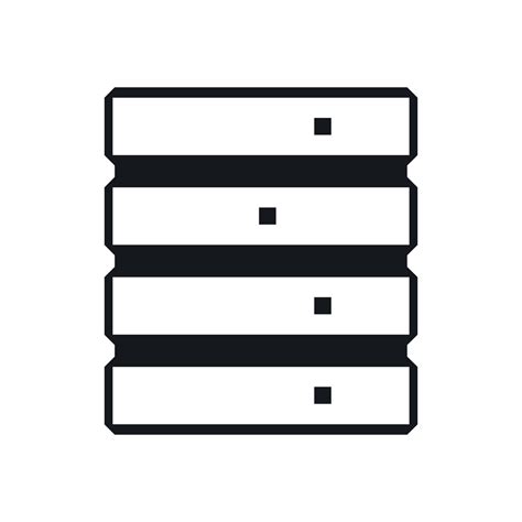 Database Icon Simple Style 14426653 Vector Art At Vecteezy
