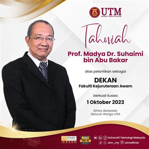setinggi tin utm prof datuk ir ts dr ahmad fauzi ismail