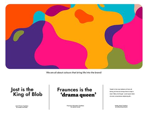 Blob Co Working Identity Design On Behance