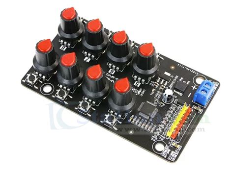 8 Channel Servo Motor Controller Precise PWM Driver For Steering Engine Motor