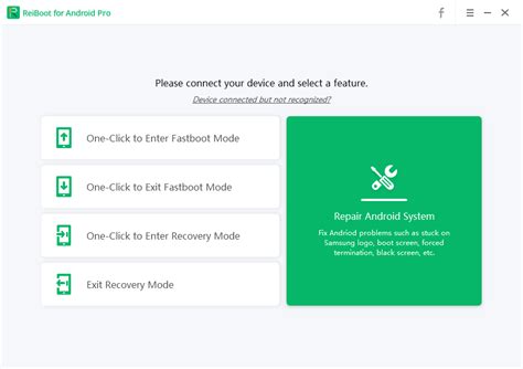 Android 용 Tenorshare ReiBoot Android 시스템 복구 및 Android 문제 해결