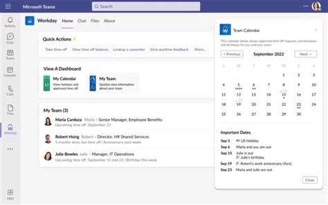 How Workday Microsoft Teams Can Boost All Your Employees Productivity And Engagement