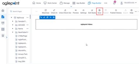Example Button Widget In Page Builder
