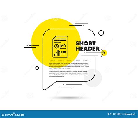 Report Document Line Icon Column Graph Sign Vector Stock Vector Illustration Of Growth Sign