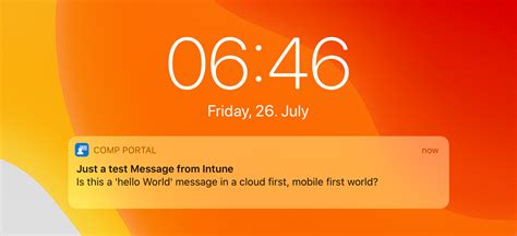Send Notifications To Mobile Devices With Intune Simon Scharschinger