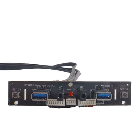 Pragmatic Audio Mic Input Output Dual Usb30 Computer Control Internal